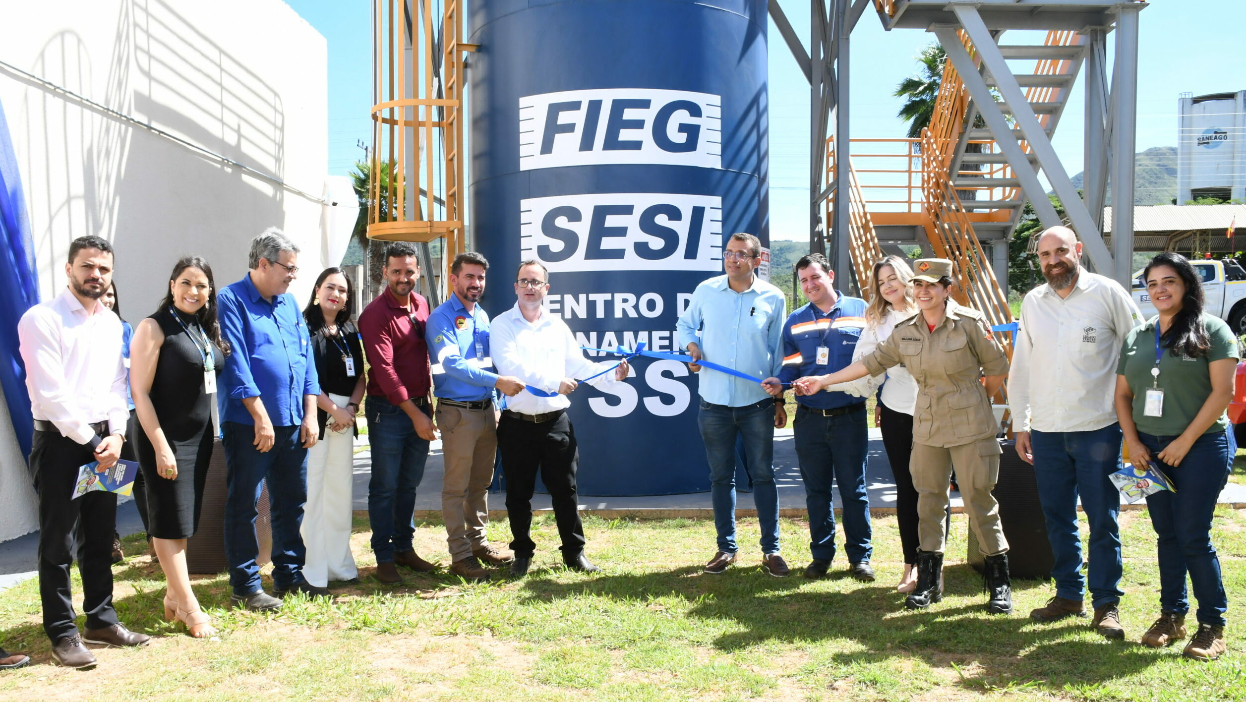 Centro de treinamento em SST é inaugurado pelo Sistema Fieg na Unidade Integrada Sesi Senai em ...